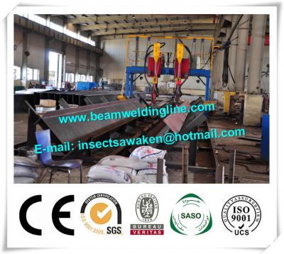 Cina Linea di produzione d'acciaio del fascio della macchina H della saldatura ad arco sommersa del cavalletto in vendita