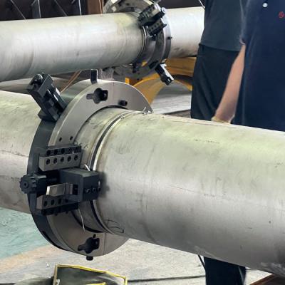 China 2"–6" Split Frame Pipe Cutting Machine OD168 With Robust Construction for sale