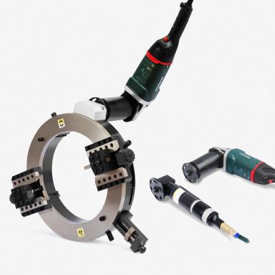 China Induatrial Clamshell Pipe Cutting Machine 8"–14" Standard High Precision for sale
