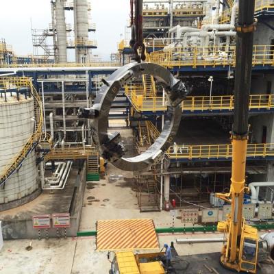 China High Stability Split Frame Pipe Cutting Machine 22" Efficient With Cold Cutting Technology for sale
