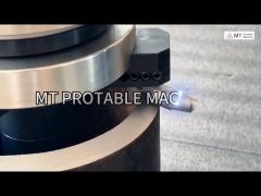 8.62 Inch ID Mounted Metal Beveling Machine Electric Pipe Beveler