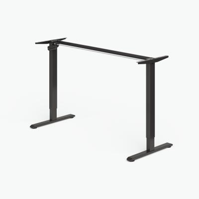 China Basic Adjustable Standing Desk Frame Single Motor With 1185mm Max Height for sale