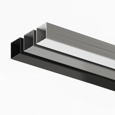 China Linear Grooved Aluminum Electric Standing Desk Legs Motorized Table Legs for sale