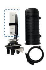 Giuntura verticale a fibra ottica Closure-ZCSC-D096- 01(7231206) Pic#4