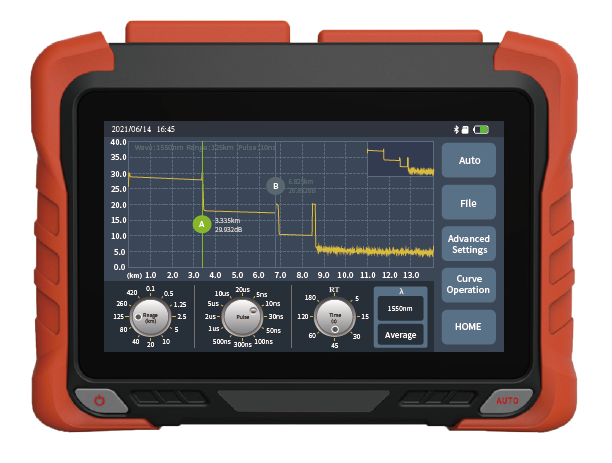 ZCOTDR-6200P PON High-performance OTDR Optical Time Domain Reflectometer 9 ZCOTDR 6200P PON High performance OTDR