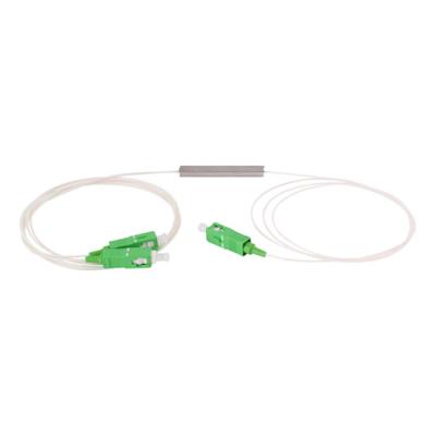Cina Accoppiatore a fibra ottica dello SpA di Blockless di singolo modo del separatore dello SpA 1×2 (7233203) in vendita