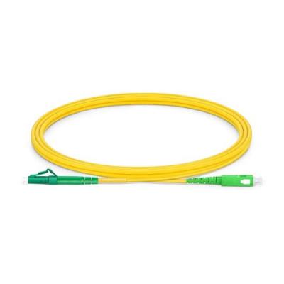 中国 SC APC単信G.652.Dの単一モードポリ塩化ビニール2.0mm -1m (6ft)へのLC APC FOPC 1222S111-2 (7242124) OS2 (G.652.D/G.657.A1/G.657.A2) 販売のため