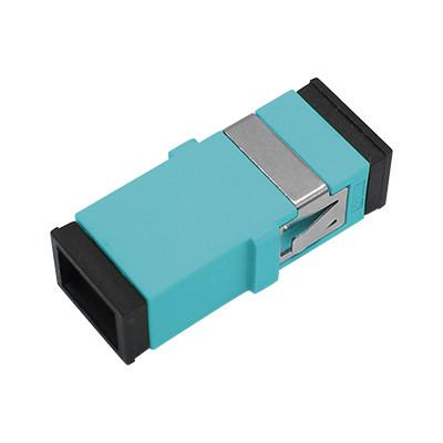 China SC OM3 SX Adapter Without Flange Fiber Optic Adapter/Coupler for sale