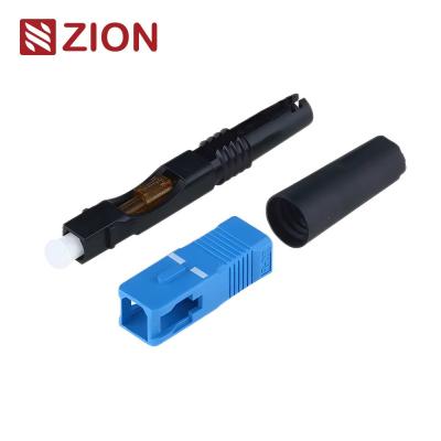 China ZCSC02-U53 SC UPC Assembly Fast Connect Fiber Connectors for sale