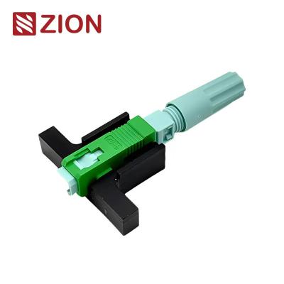 Cina ZCSC18-A58 SC APC connettore veloce a fibra riutilizzabile in FTTH in vendita
