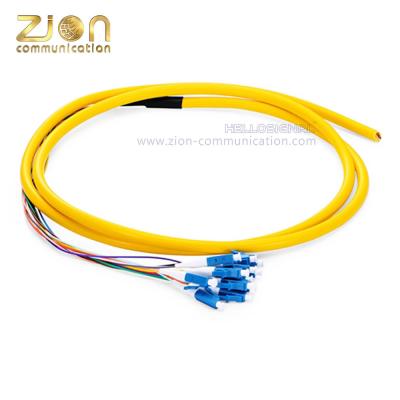 Cina Tipi del cavo di toppa di LC UPC di singolo modo di G.652.D 0.9mm con il rivestimento di PVC in vendita
