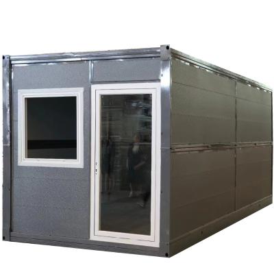 中国 20ft 40ft モジュール式折りたたみコンテナハウス サイズカスタマイズ キャンピング 小さな家 販売のため