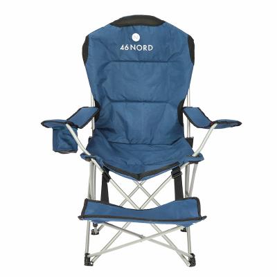 Cina Modern Outdoor Recliner Patio Beach Sleeping Chair Portable Folding Camping Chair With Footstool in vendita