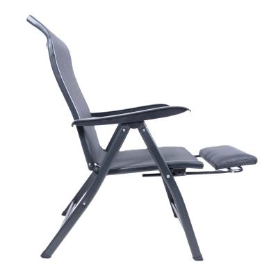 Cina Metal Garden Furniture Modern Outdoor Adjustable Reclining Back Bistro Garden Patio Chairs Folding Set in vendita