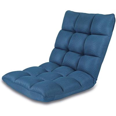 Cina Floor Sofa Traditional Folding Lazy Chair Adjustable With Fully Foldable Backrest in vendita