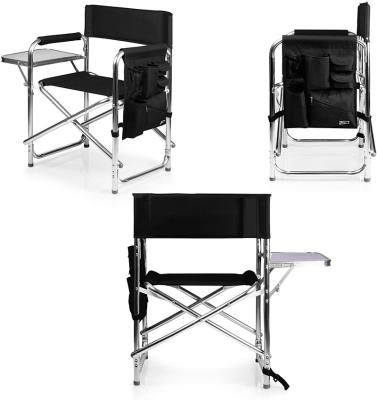 Cina Large Modern For RV Traveling Fishing Blackout Picnic Or Foldable Deck Lightweight Metal Director Chair in vendita