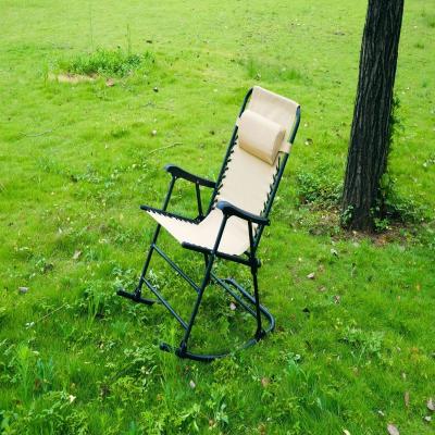 Cina Supergroup New Arrival Weightless Adjustable Chair Recliner Portable Lounger (Waist) With Headrest Folding Rocking Chair in vendita