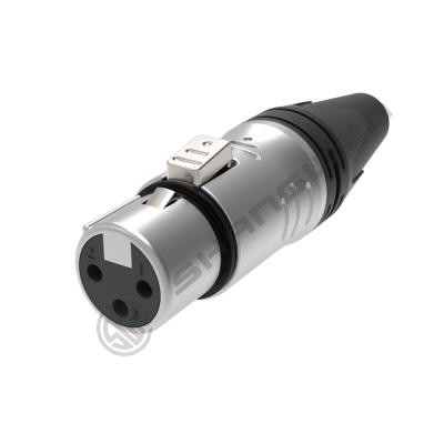Chine Connecteur électrique XLR de petite taille, étanche à l'eau, à 3 broches, à prise mâle à vendre