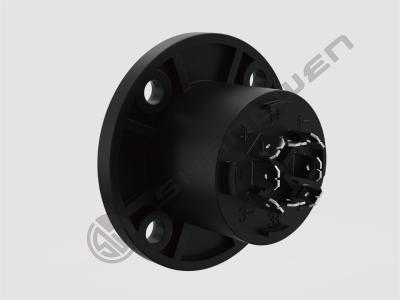 中国 クイックロック 堅牢 耐久性 8 ポア 8 ピン オス ソケット シャーシ 工業用電子機器アクセサリ スピーカーコネクタ タイプ 販売のため