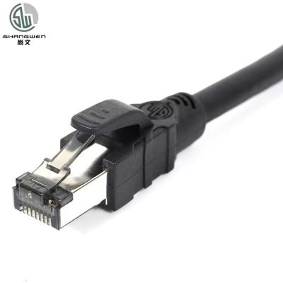 China Cat5e FTP Ethernet Network Internet Patch Cord Cable RJ45 24AWG 4P 4pair CE UL Multiple Copper Twist Soft CCA BC Conductor for sale