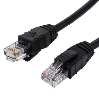 China Cat6 24AWG UTP Cable Patch Cord Copper Cross PVC Jacket 4pares CE UL Múltiples Copper Twist 100% Copper Cat6 sin oxígeno en venta