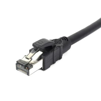 China Cable de red Rj45 CAT6 FTP Ethernet negro Cable de comunicación de red Cat 6 Cable de conexión a Internet en venta