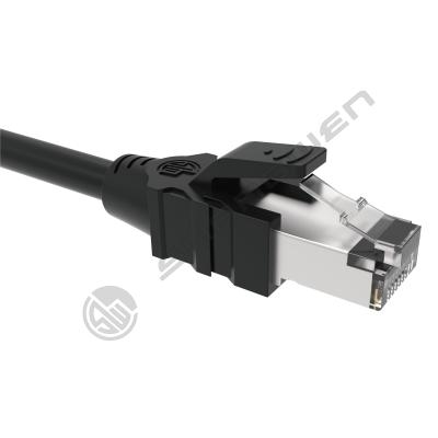 China Black CAT6 FTP 24AWG Ethernet Network Cable 4pair Cross CE UL Multiple Copper Twist 100% Oxygen-free Copper 1m/2M/3M/5M for sale