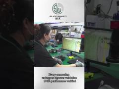IP67 PBT Matériau 3 épingles mâle Pouvoir femelle Connecteur étanche