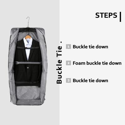 Wrinkle Free Large Capactity Carry On Luggage Bag Waterproof Hanging Suit Case