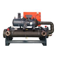 Quality R404A Screw Type Water Cooled Chiller 210kw Chiller For Injection Moulding Machine for sale