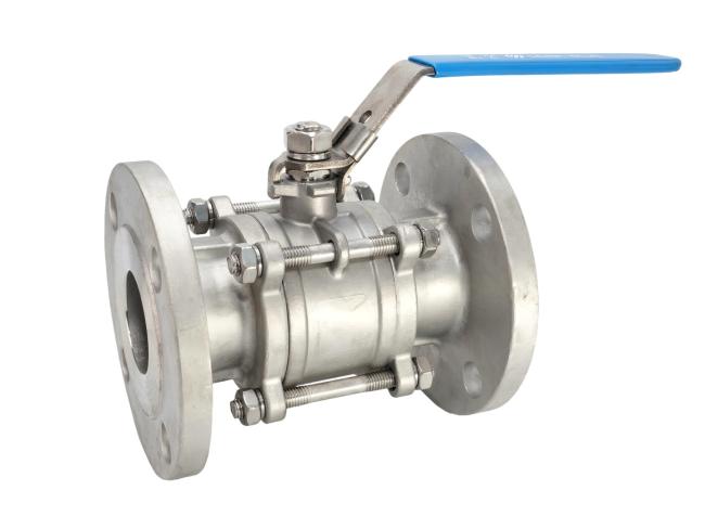 Stainless steel (SS316 / CF8M) flanged ball valve, ASME Class 150