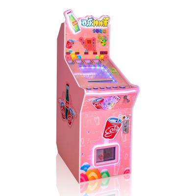 China Mini máquina de juego de madera de pinball tabla de color azul/del rosa en de fichas en venta