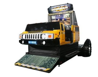 Cina Le macchine di videogioco arcade di corsa di automobile di Hummer, Metal le macchine commerciali di gioco in vendita