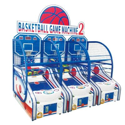 Cina Macchina pazza del gioco della fucilazione di pallacanestro del cerchio per potere a gettoni 120W dei bambini in vendita