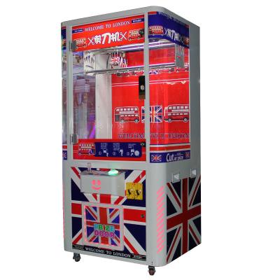 Cina I bambini dell'interno giocano la macchina del gioco di estinzione della gru/la macchina premiata del gioco forbici di taglio in vendita