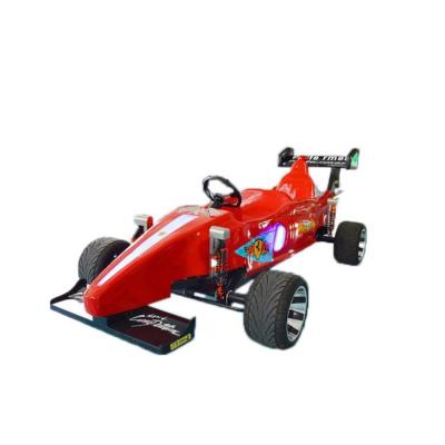 Cina Il giro telecomandato del Kiddie del parco di divertimenti lavora il colore a macchina rosso della vettura da corsa F1 in vendita