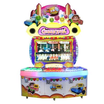 Cina Macchina pazza del gioco di estinzione della galleria dello spingitoio della moneta della città del giocattolo per il parco di divertimenti in vendita