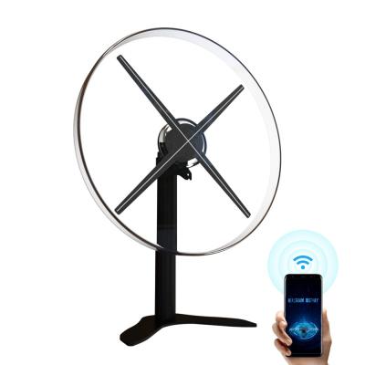China 4 bladen 65cm 3D de Reclameventilator van 2000cd met Dekkingsbescherming Te koop