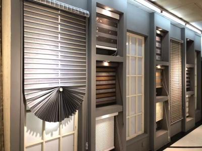 Cina Tende oscuranti antivento oscuranti di colore chiaro Tende a rullo motorizzate 100% poliestere in vendita