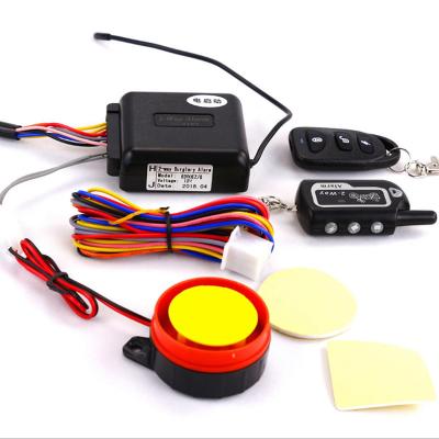 China 2 Way 12V Motorcycle Alarm Immobiliser , 433.92MHz Motorcycle Remote Start Manual for sale