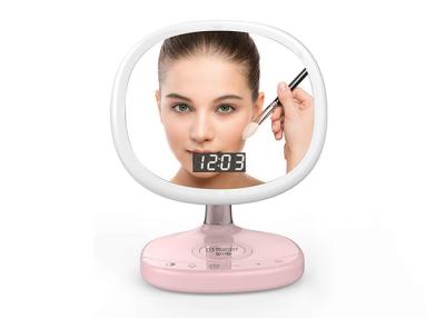 Cina Materiale cosmetico di carico senza fili dell'ABS dello specchio del LED con il CE della sveglia approvato in vendita