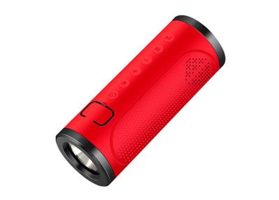 Cina Altoparlante rosso/blu di Bluetooth della lampada del LED una trasmissione dei 10 tester per la scalata all'aperto di guida in vendita