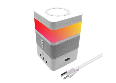 Cina Altoparlante libero di Bluetooth della luce di combinazione LED, 3 altoparlanti portatili di Bluetooth delle porte USB in vendita
