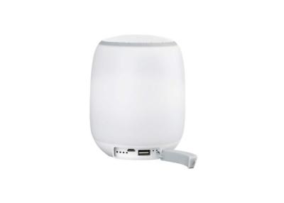Cina Colore di corpo bianco degli altoparlanti senza fili impermeabili astuti di Bluetooth con la luce del LED in vendita