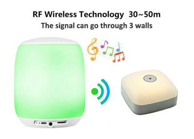 Cina La Banca senza fili controllata rf di potere della lampada di notte del LED della luce dell'altoparlante sincrono di Bluetooth in vendita