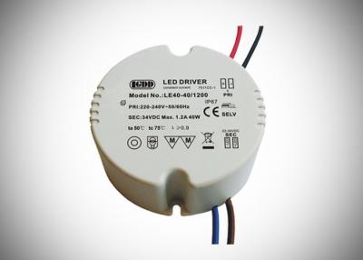 Cina IP44 impermeabilizzano la forma rotonda costante regolabile del driver 40W 1050mA della corrente LED in vendita