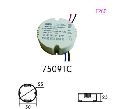 Cina IP65 circolari impermeabilizzano il driver del LED per la durata della vita lunga della luce 7W -25W 500mA dello specchio in vendita