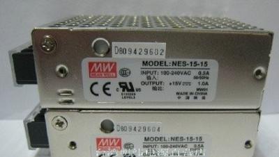 中国 販売法 MEANWELL NES-15-15 の電源 販売のため