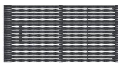 中国 1R1G1B 透明LED画面 PH7.8*15.6 フルカラー 高解像度 SMD1921 IP66 販売のため