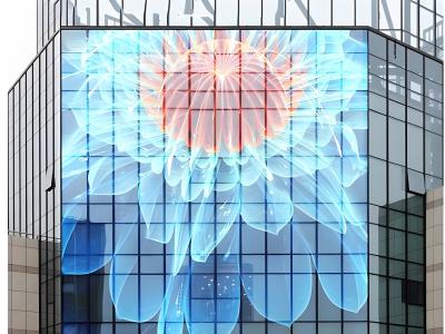 중국 P7 투명 LED 화면 풀 컬러 RGB 고해상도 유연 화면 판매용